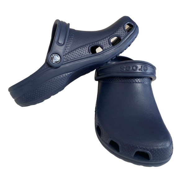 CROCS | Shoes | Crocs Bistro Work Clog Blue Non Marking Closed Toe Mens ...